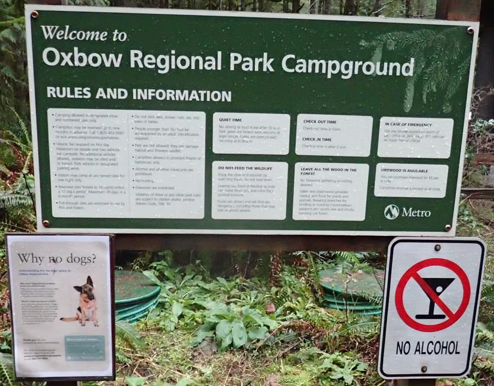 Oxbow Regional Park Campground | Gresham, Oregon
