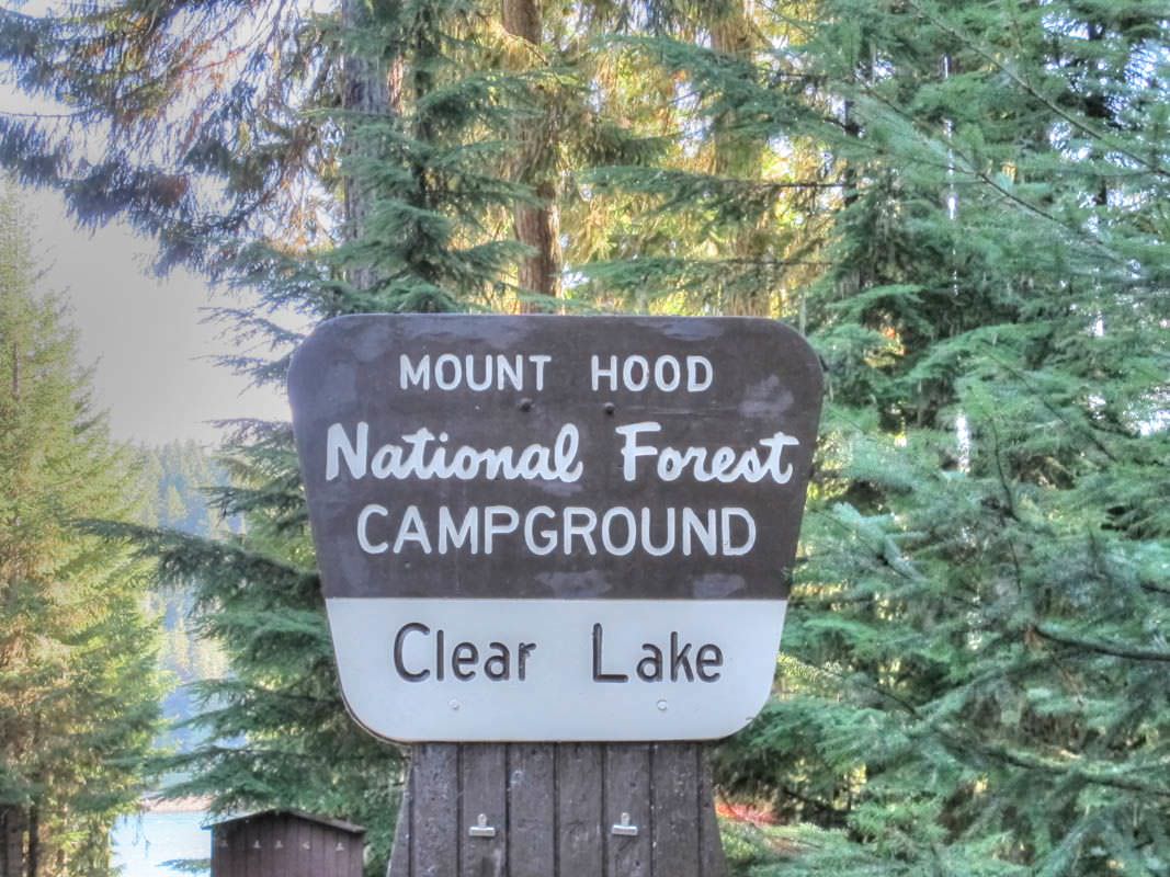 Clear Lake Campground, Mt. Hood - Oregon