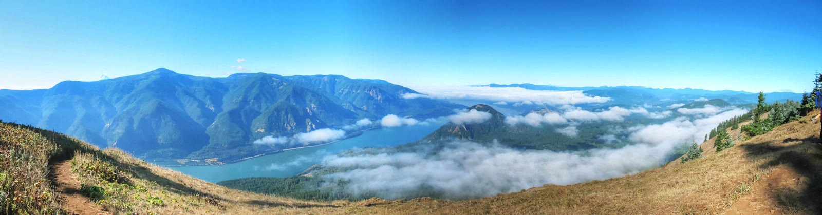 Dog Mountain Hike - Columbia River Gorge, Washington