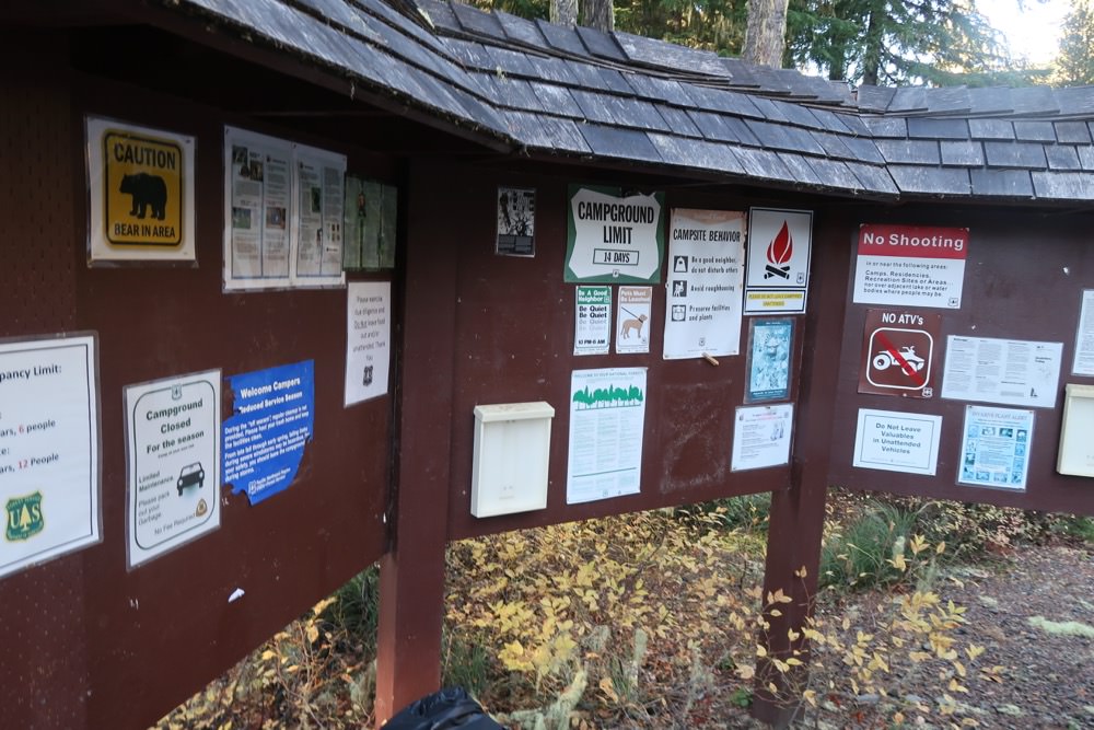 Forlorn Lakes Campground - Gifford Pinchot National Forest, Washington