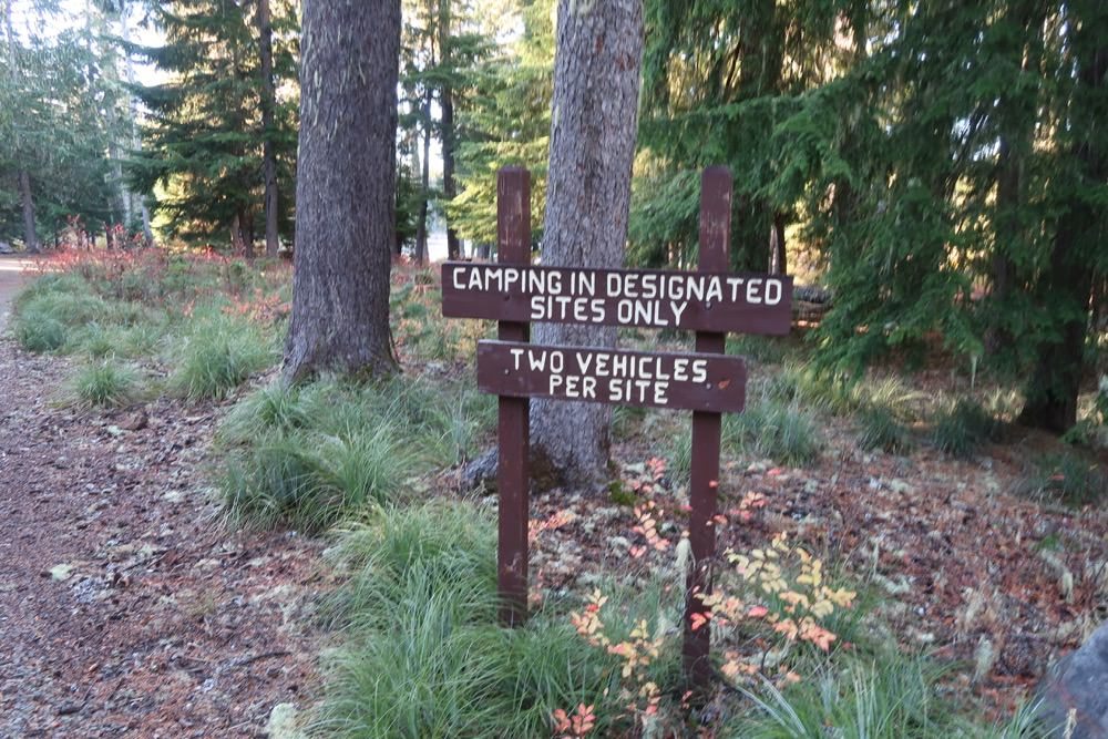Forlorn Lakes Campground - Gifford Pinchot National Forest, Washington