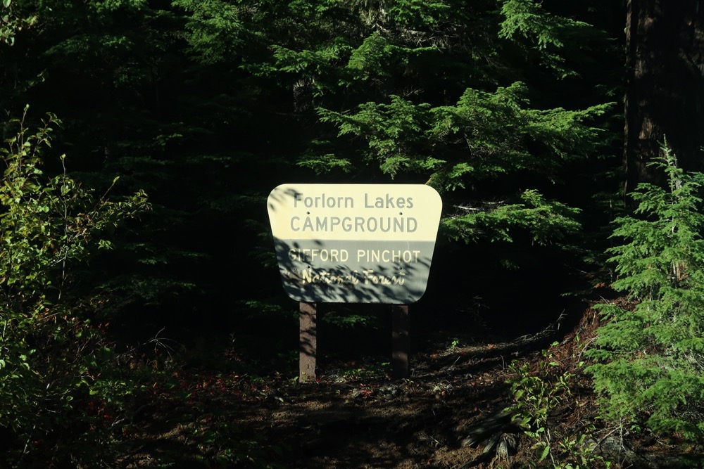 Forlorn Lakes Campground - Gifford Pinchot National Forest, Washington