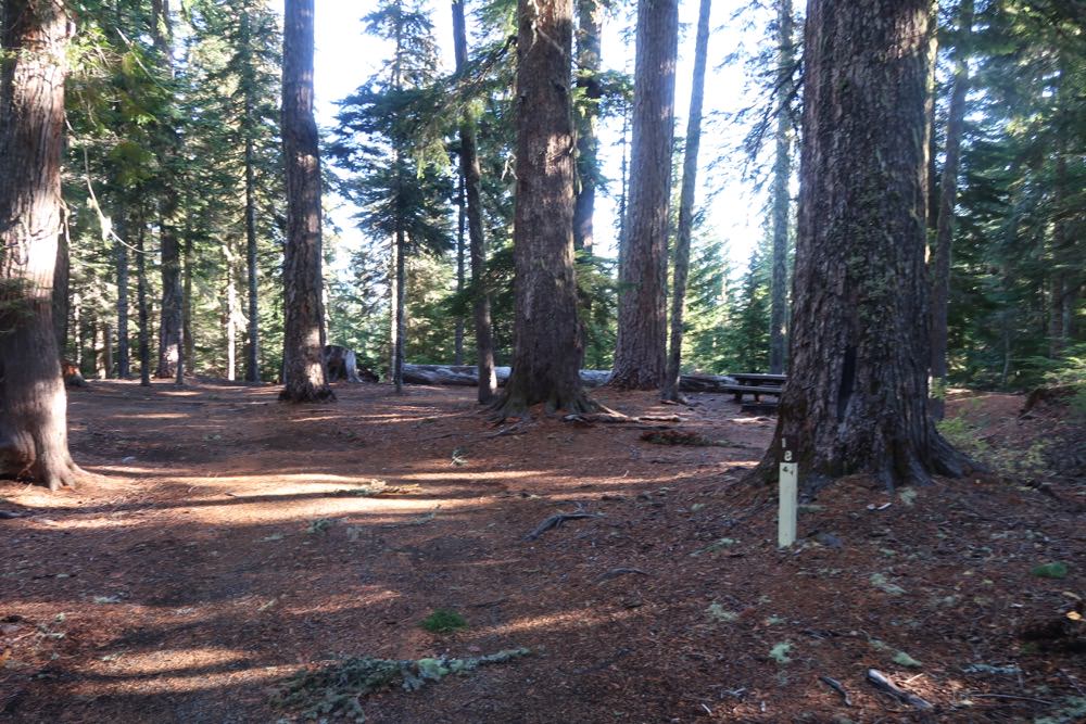 Forlorn Lakes Campground - Gifford Pinchot National Forest, Washington