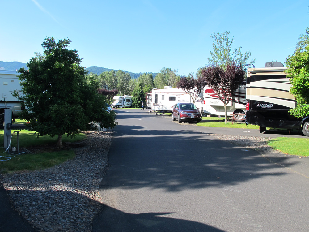 Bridge RV Park Campground - White Salmon, Hood River, Washington